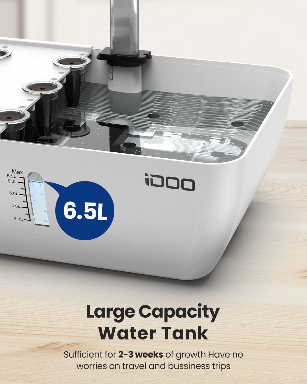 iDOO Hydroponics Growing System Review - Hydroponic Gardening