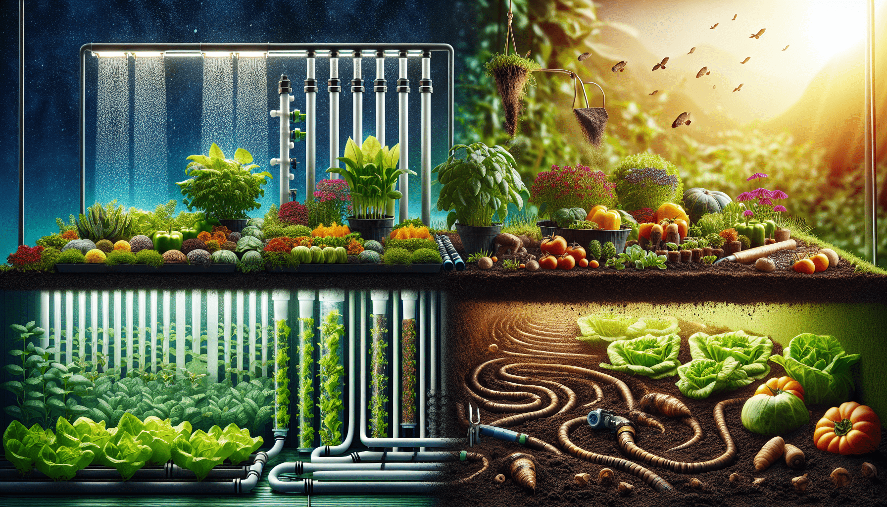 Hydroponic Gardening vs. Traditional Soil Gardening - Hydroponic Gardening