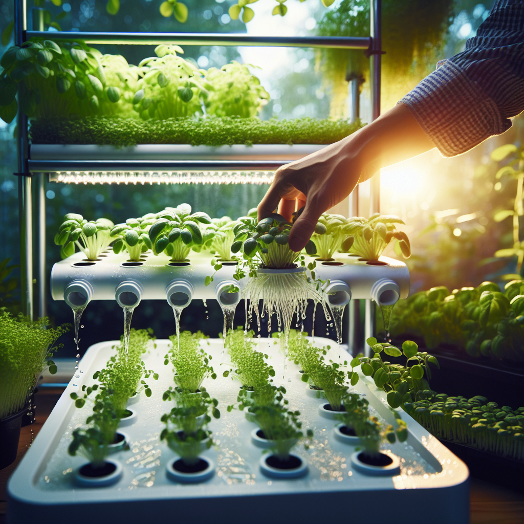 Water-Wise Farming: Hydroponics at Home - Hydroponic Gardening
