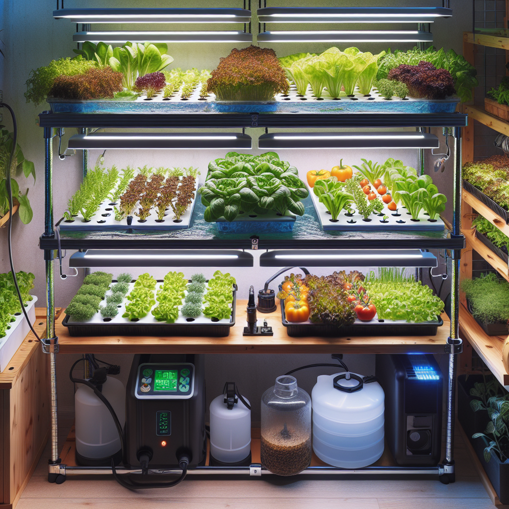 Build a Productive Hydroponic System at Home - Hydroponic Gardening